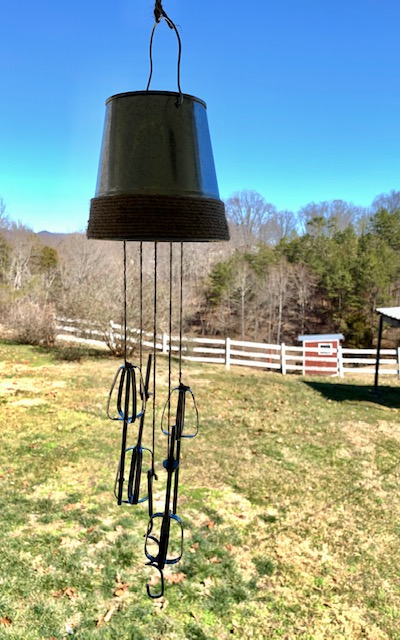 Beater Attachment | Wind Chime | Frugal | Trash to Treasure | Crafting